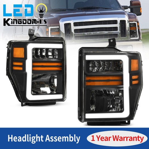 2008-2010 Ford F250 F350 F450 Super Duty LED Sequential Headlights ...