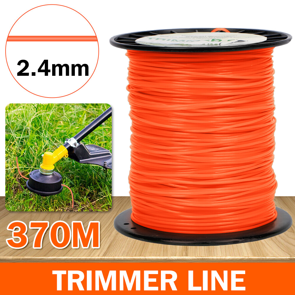 Red Trimmer Line Whipper Snipper Cord Brush Cutter Brushcutter 2.4mm x ...