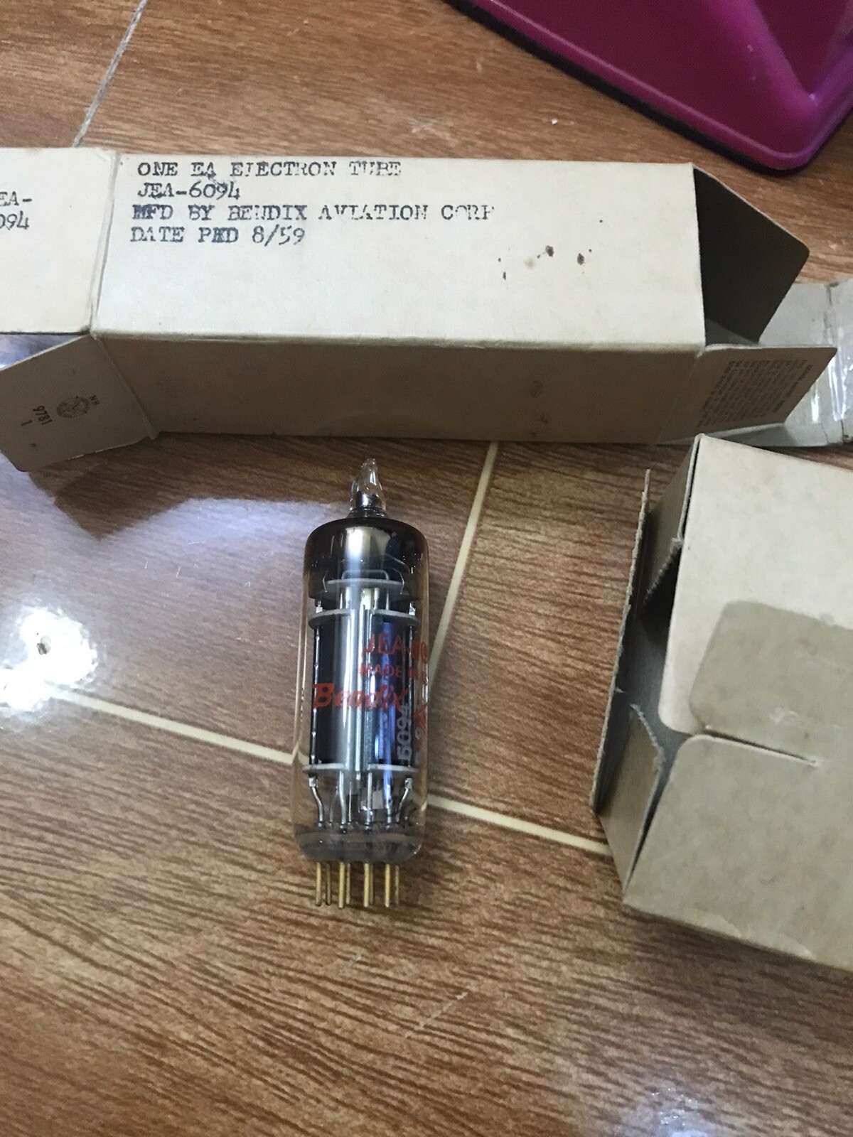 Bendix 6094 Gold Pins, Black Plate Triple Mica, Nos Super Rare | eBay