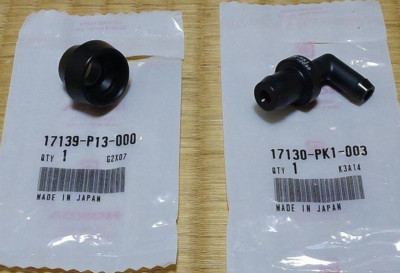 Honda Genuine OEM 17130-PK1-003 17139-P13-000 PCV Valve Grommet Set | eBay