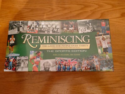 Reminiscing Sports Edition Board Game Brand New & Sealed Free UK P&P ...