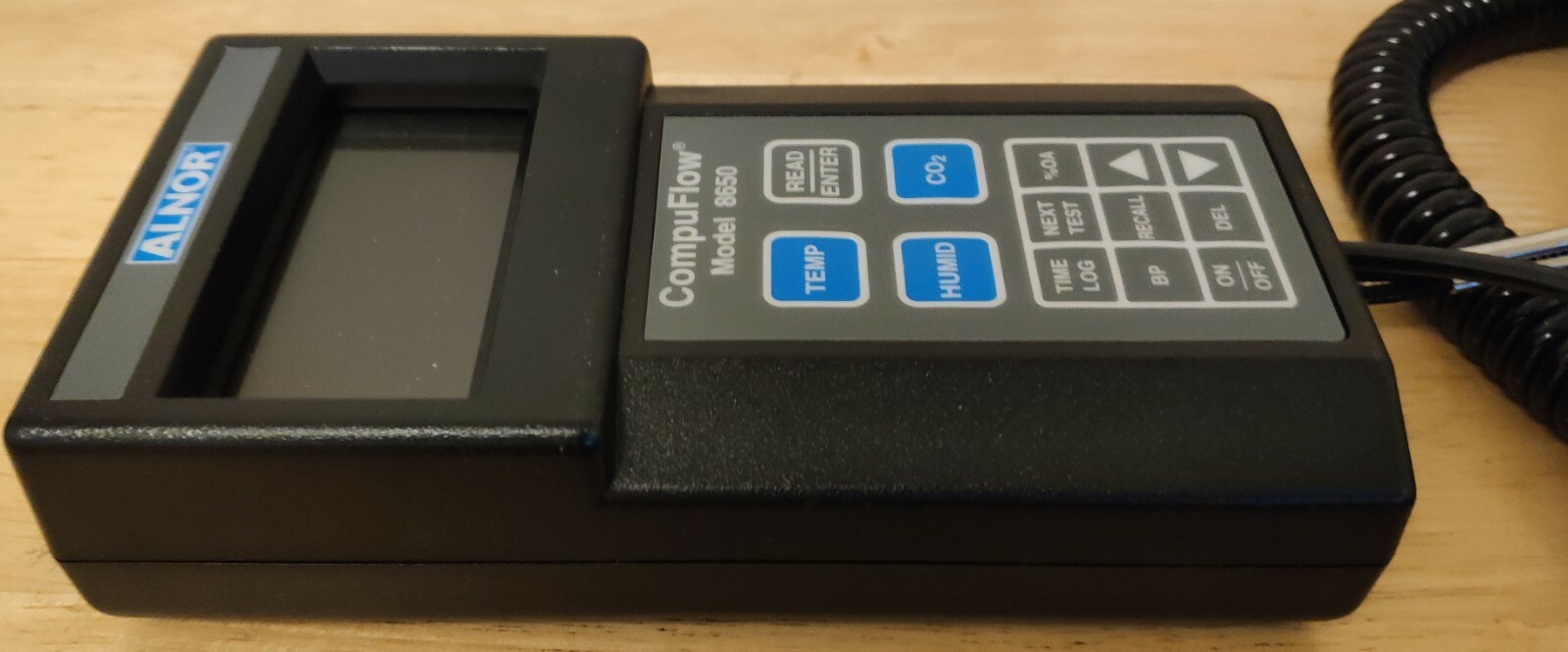 Alnor CompuFlow 8650 Air Quality Tester CO2 Temperature Relative ...