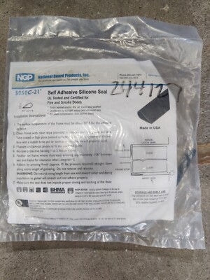 National Guard Products NGP 5050- 21 Silicone Bulb Self-Adhesive ...