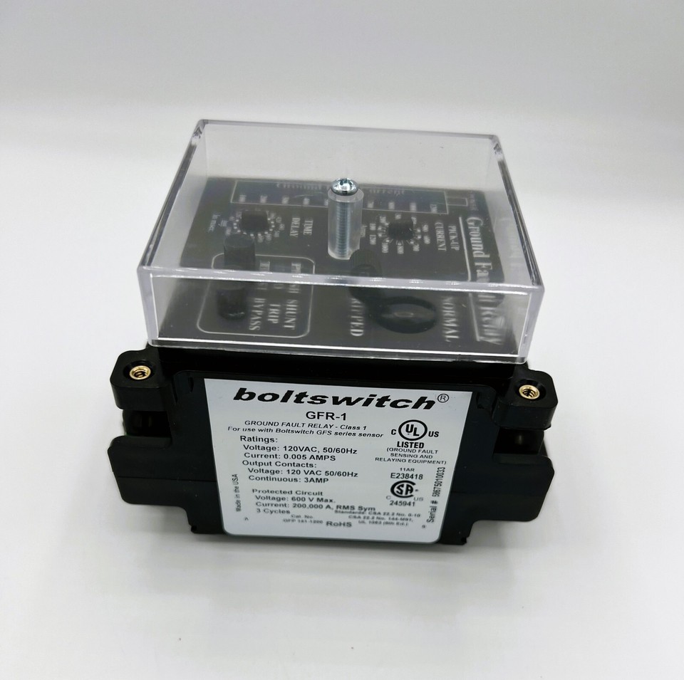 Boltswitch Ground Fault Relay GFR-1 | eBay