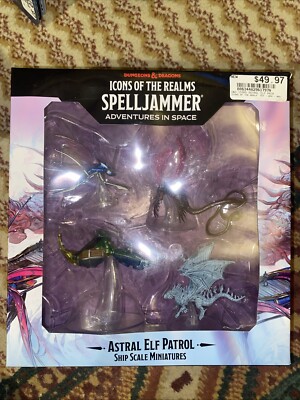 New Unopened D&D Icons of the Realms: Ship Scale Spell Jammer Astral ...