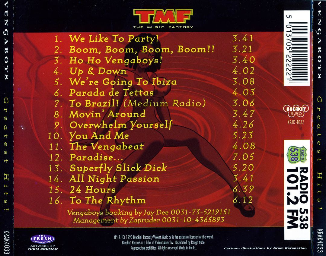 VENGABOYS - GREATEST HITS!, PT. 1 NEW CD 5013705222221| eBay