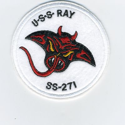 USS Ray SS 271- Submarine - BC Patch Cat no. C5696 | eBay