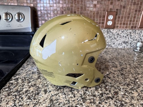Riddell SpeedFlex Football Helmet Vegas Gold SHELL ONLY - Adult Medium ...