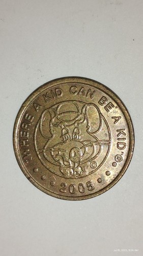 2005 Chuck E Cheese Token "Where A Kid Can Be A Kid" *NO RESERVE* | eBay