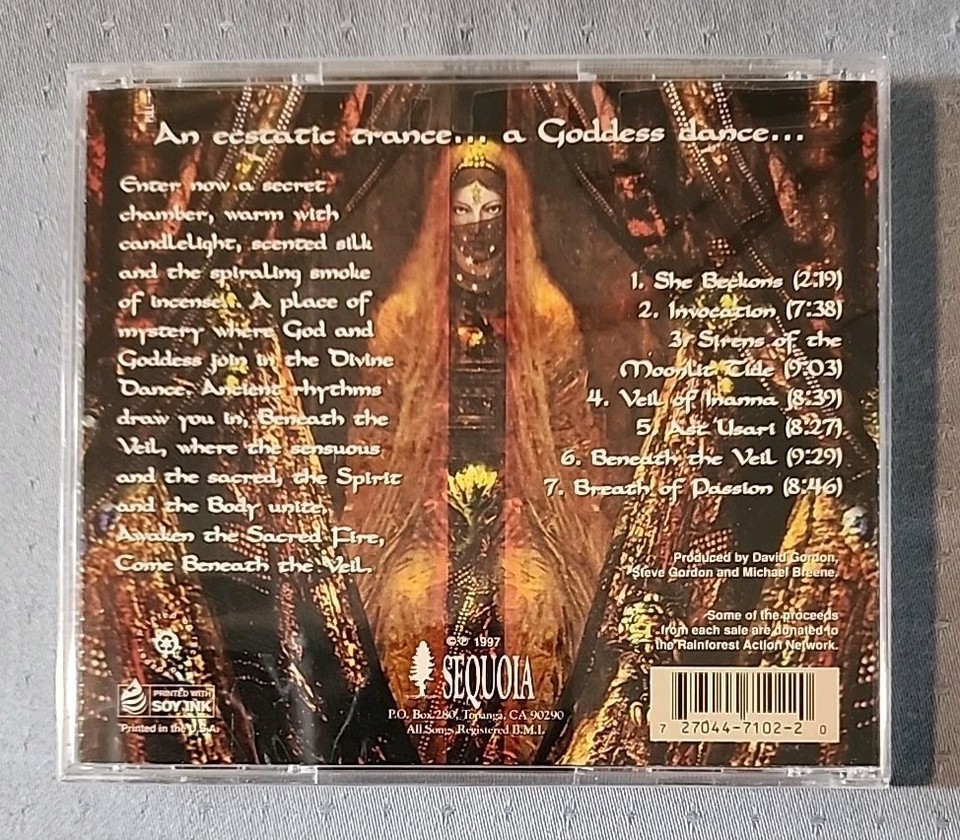 ZINGAIA Beneath The Veil (OOP 1997 Tribal/Gypsy Grooves Brand New ...