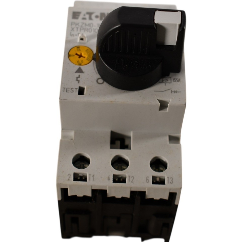 NEW Eaton PKZM0-10/AK 3 Pole Motor Protector Breaker 6.3-10A 600V ...