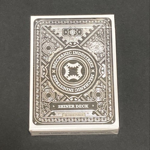 Mazzo di carte da gioco Mechanic Shiner Gears Motor stampato a getto d ...