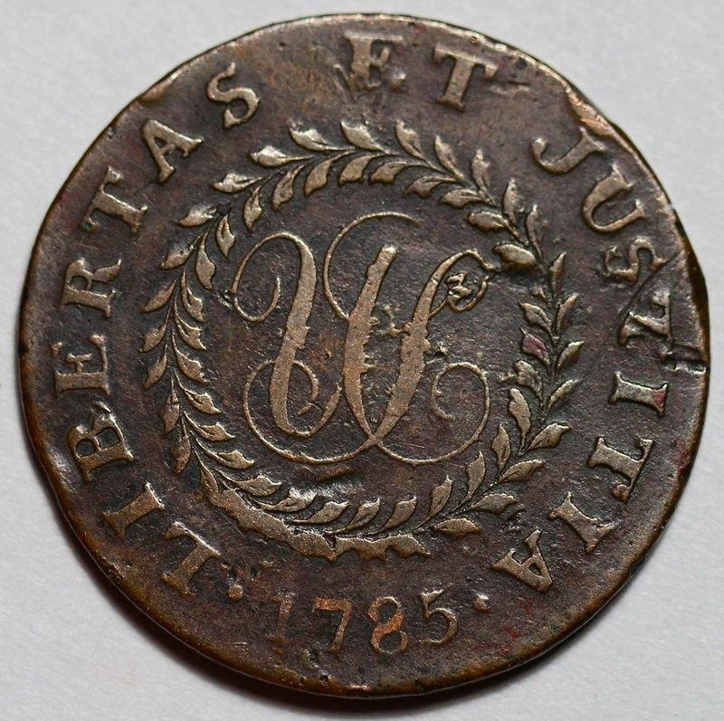 1785 Nova Constellatio, Pointed Rays, Colonial Copper Coin | eBay