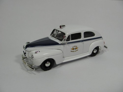 2013 1/43 SCALE FIRST RESPONSE REPLICAS ALABAMA HIGHWAY PATROL 1949 ...