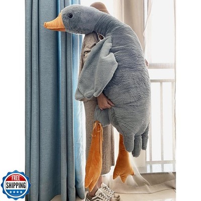 Tanha Giant Goose Plush, 6 Foot Goose Stuffed Animal, Cute Stuffed ...