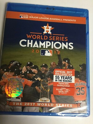 2017 World Series Champions:Houston Astros (Blu-ray/DVD/Digital) BRAND ...