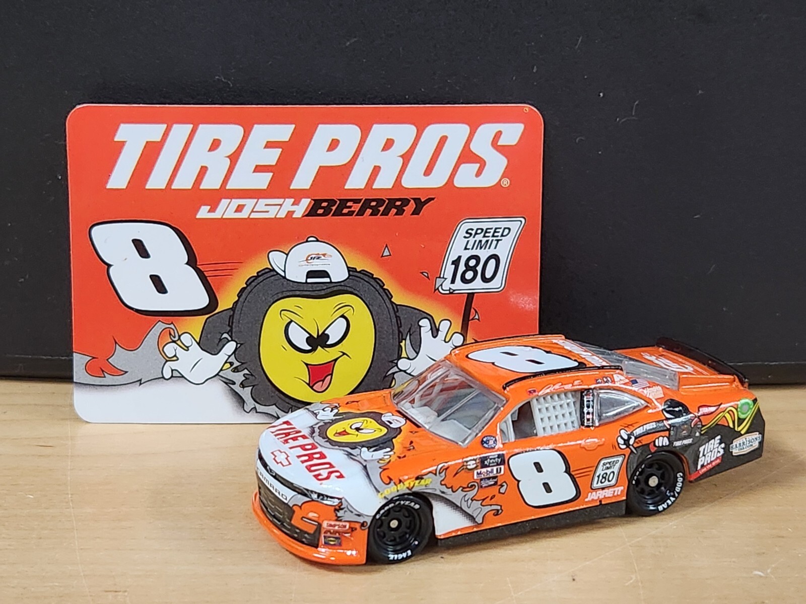 2023 #8 Josh Berry Tire Pros Darlington Throwback 2022 1/64 NASCAR ...