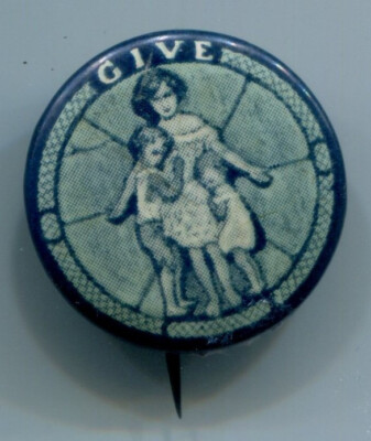 Give, Vintage Pinback Buttons | eBay