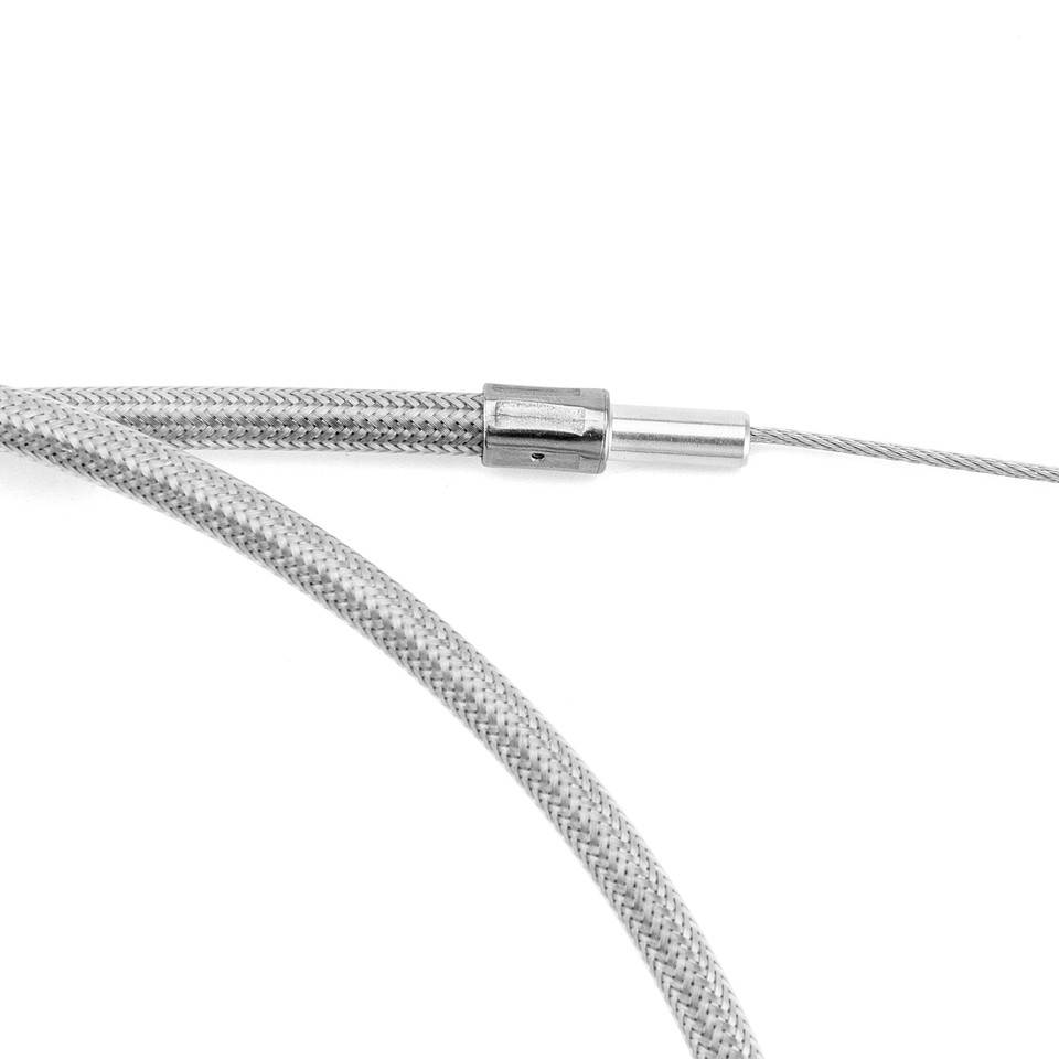 16"-18" Harley Davidson Handlebar 44" Throttle and Idle Cable Sets For ...