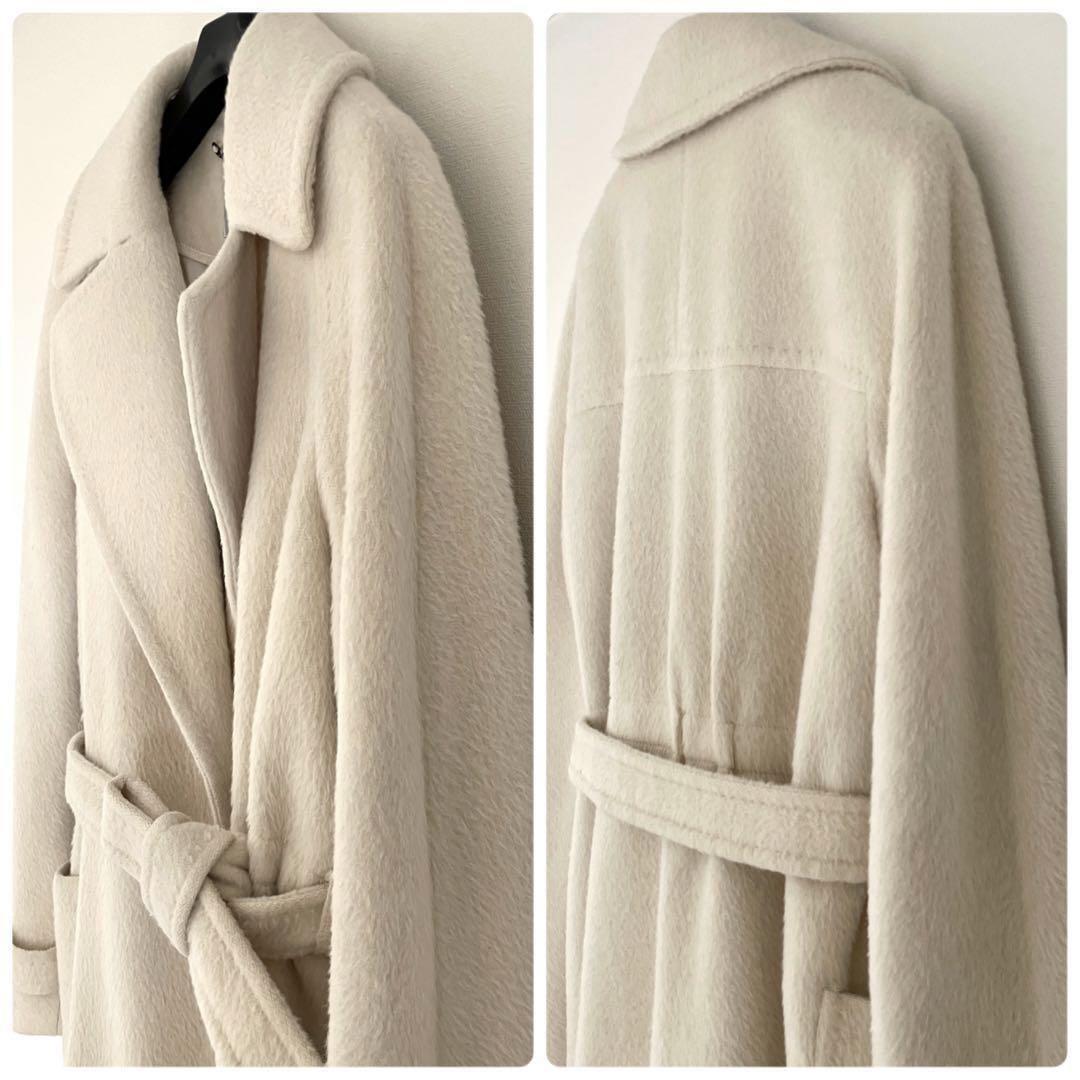 MAX MARA WHITE TAG ALPACA BREND OVER COAT MADE IN ITALY MAX MARA WHITE TAG ALPACA BREND OVER COAT MADE IN ITALY