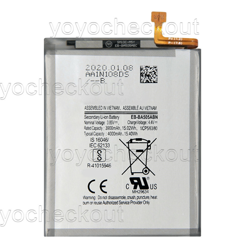 For Samsung Galaxy A20 SM-A205U SM-A205U1 Repair Battery EB-BA505ABN EB ...