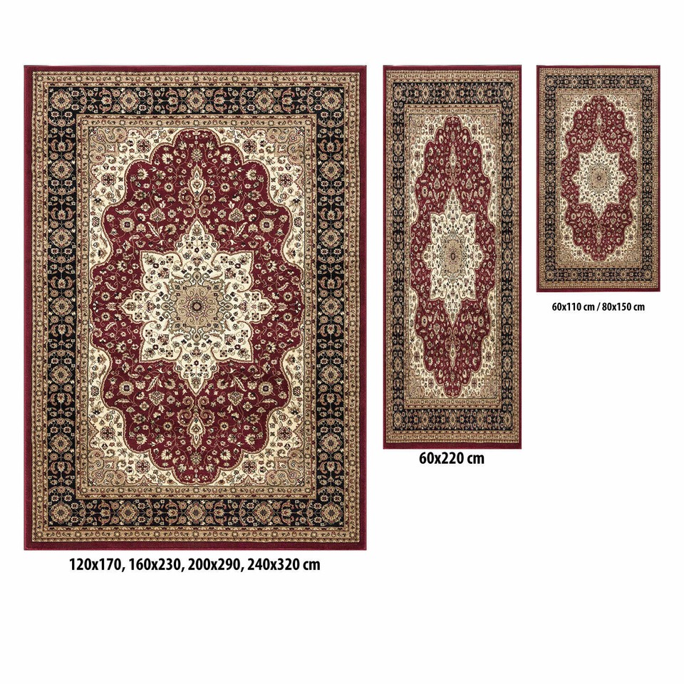 Luxury Non Slip Large Traditional Rugs Bedroom Living Room Rug Hallway ...