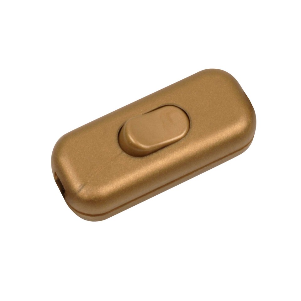 ElekTek Light Lamp Inline Rocker Switch 2A 2/3 Core ON/OFF Torpedo in ...