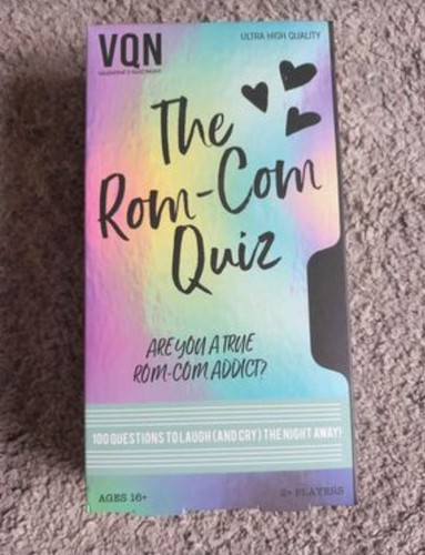 The Rom Com Quiz Card Game In Retro VHS Style Box- NEW - By Professor ...