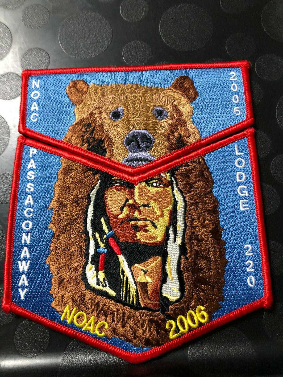 OA PASSACONAWAY LODGE 220 2006 NOAC TWO PIECE SET | eBay