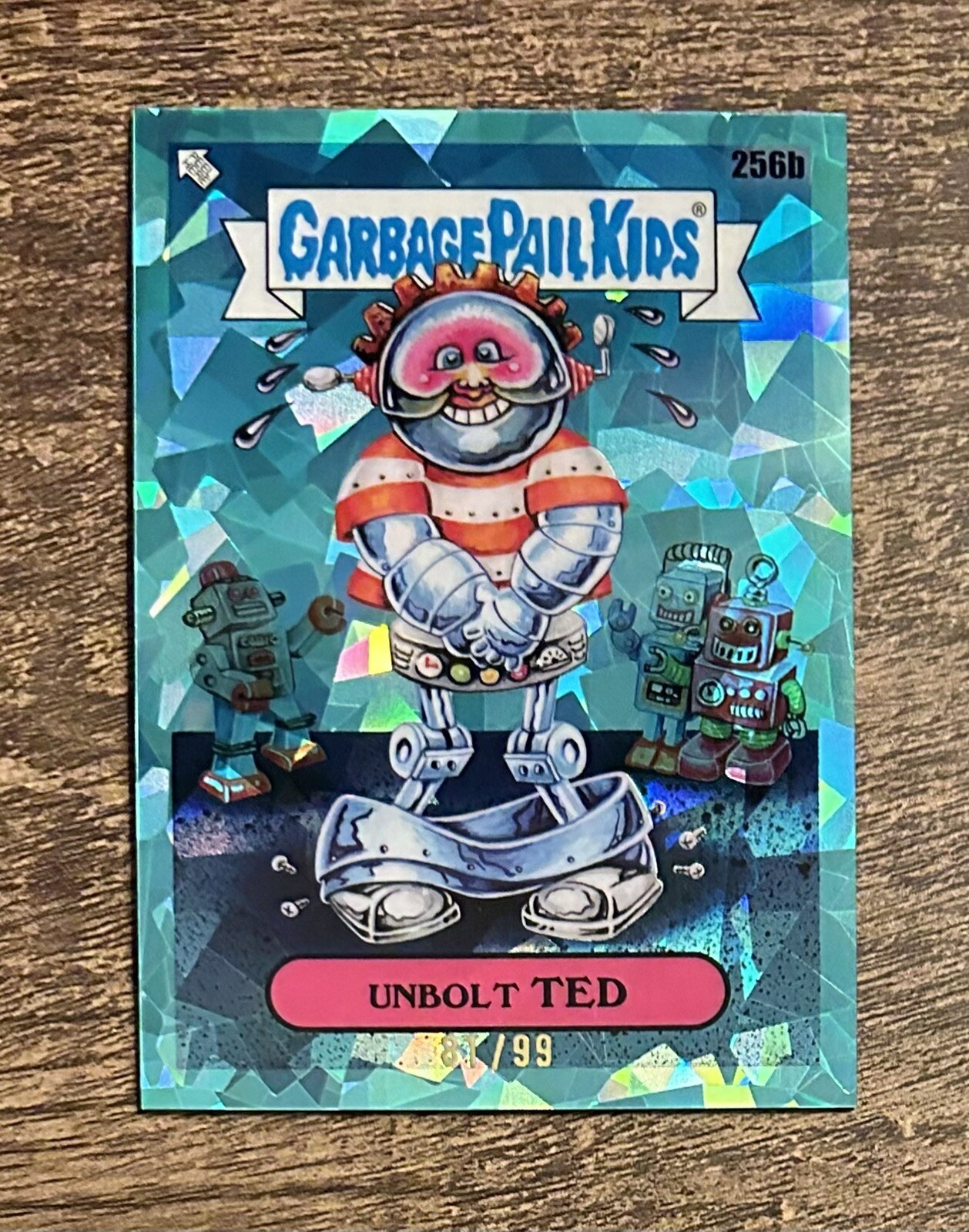 2023 Topps Garbage Pail Kids Sapphire Aqua Teal Refractor /99 Unbolt ...