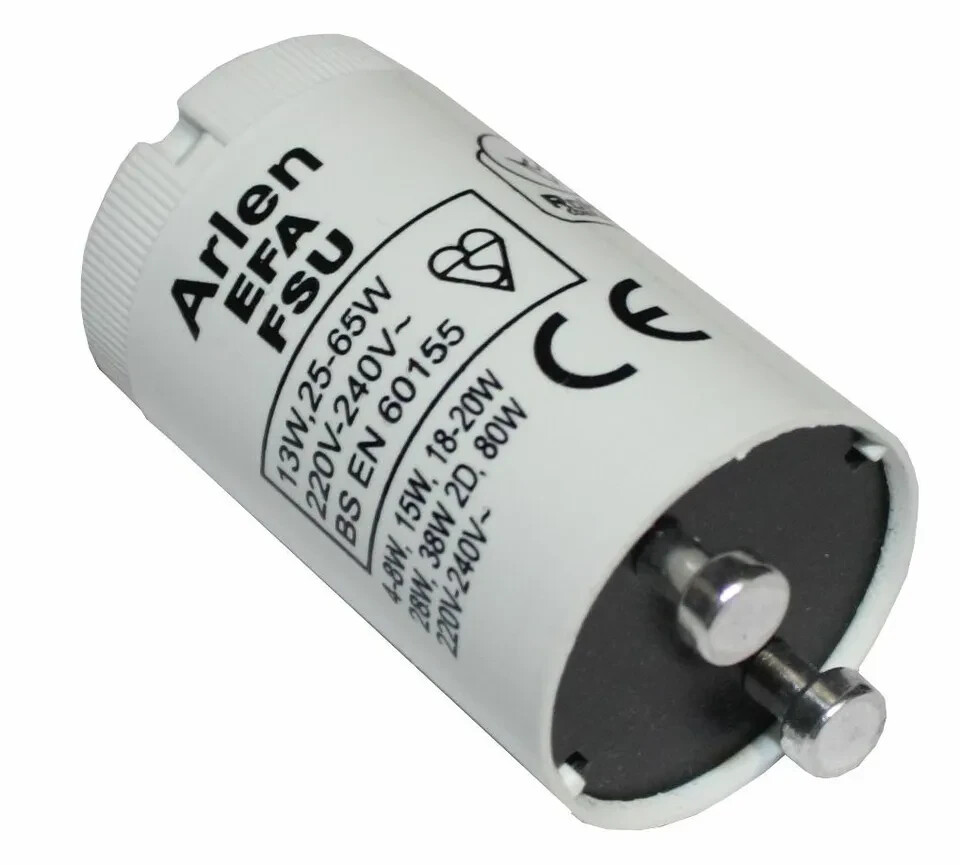 Quality Arlen EFA FSU Universal Fluorescent lamp Starter 4 to 80W 2D ...