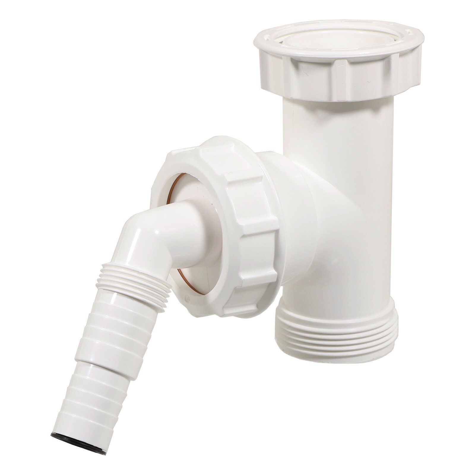 Appliance Trap Adaptor 40mm Washing Machine Dishwasher Waste Pipe Tee ...