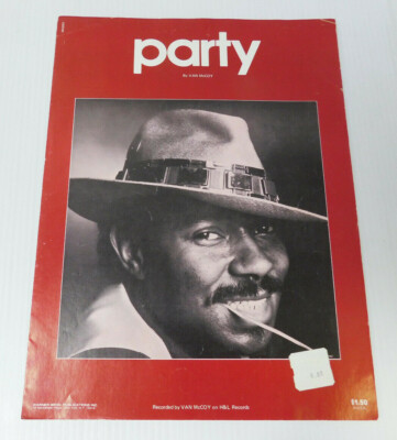 Party Van McCoy Sheet Music 3 pages 1976 | eBay