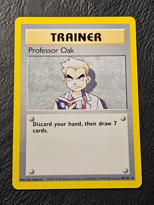 Professor Oak 088/102 Base Set Regular | eBay