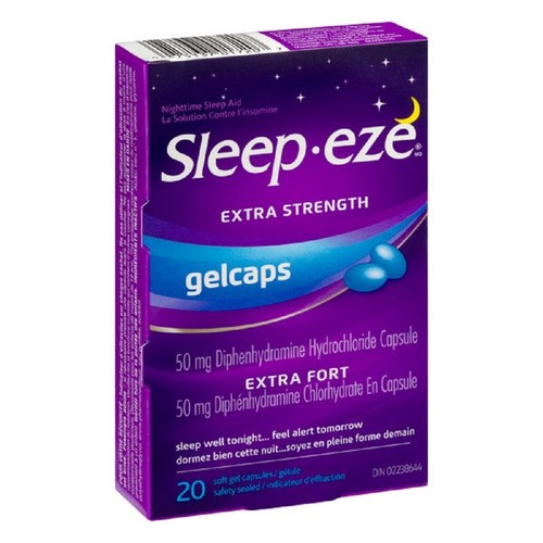 Sleep.eze Extra Strength, 20 GelCaps 6154646333368| eBay