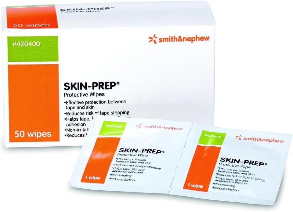 Smith & Nephew Skin-Prep® Protective Barrier Wipes 50 Count (Pack of 1 ...