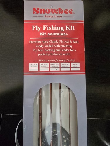 Snowbee Fly Fishing Rod/Reel Classic 4 Piece Combo Kit 9' 6" | eBay