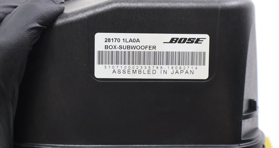 2011 - 2024 INFINITI QX80 QX56 REAR SUBWOOFER SUB WOOFER SPEAKER BASS ...