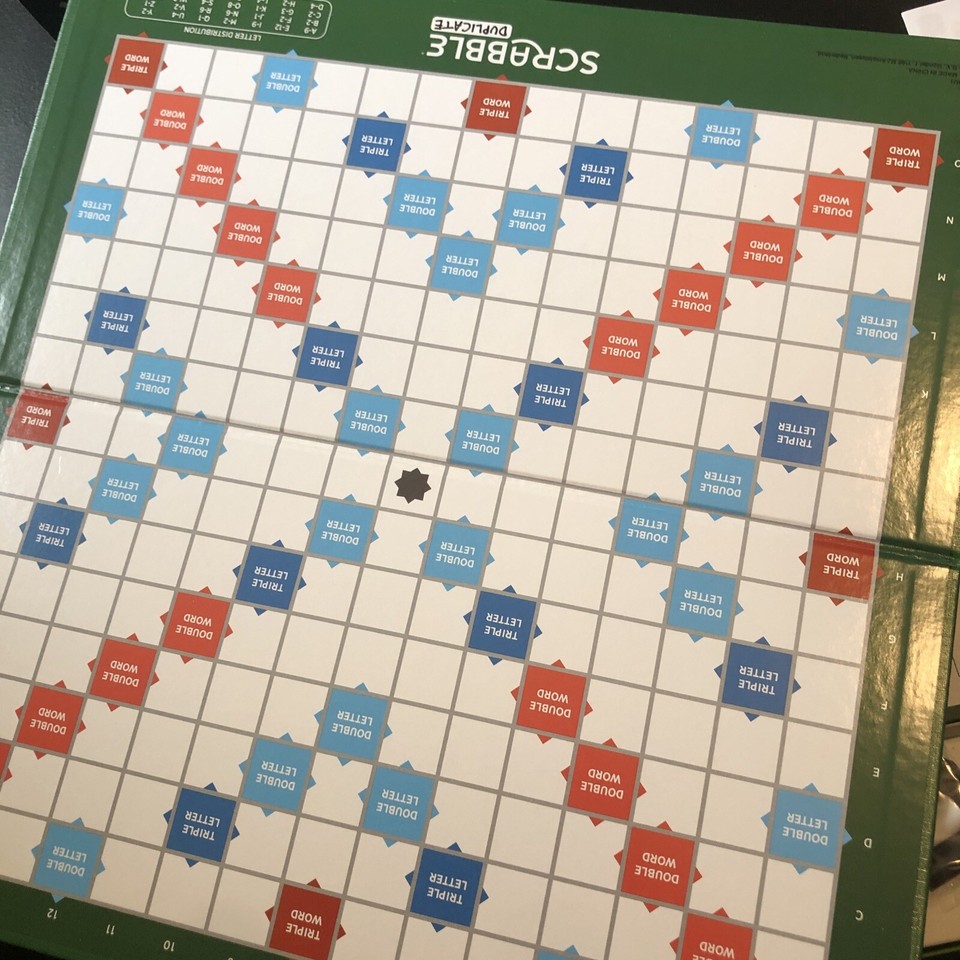 Scrabble Duplicate Board Game VGC 887961825145 | eBay UK