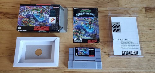 Teenage Mutant Ninja Turtles IV: Turtles in Time Super Nintendo SNES ...