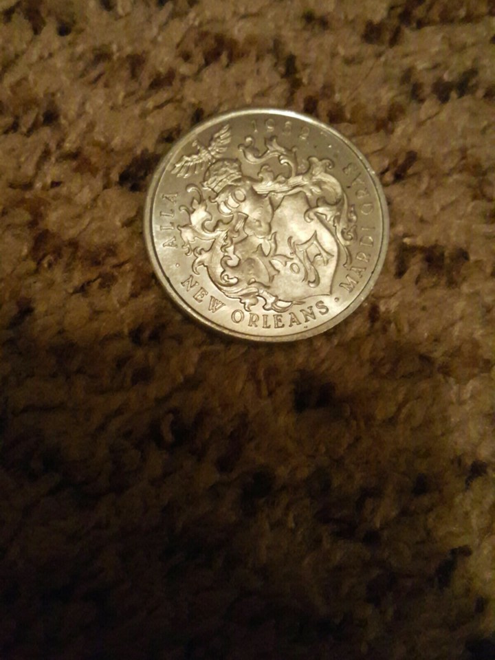 morgus monster mania skull 1968 Mardi Gras Doubloon nola Sidney Noel ...