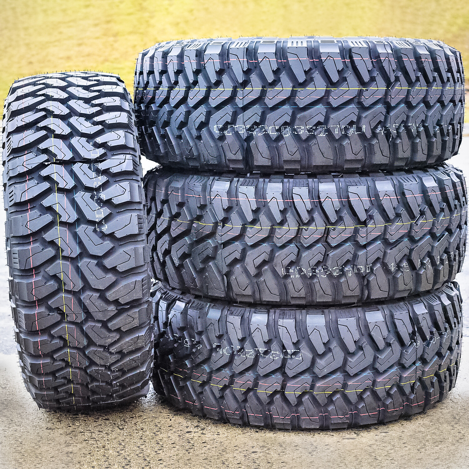 4 Tires Centennial Dirt Commander M/T LT 35X12.50R17 Load F 12 Ply MT ...