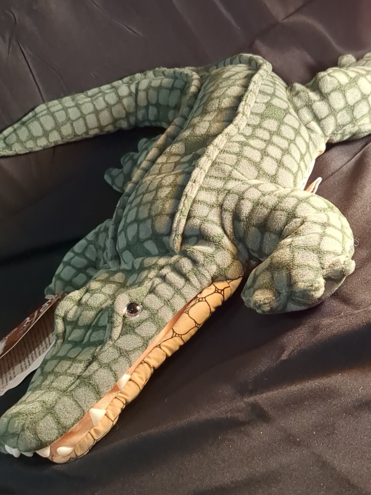 Folkmanis Folktails 24" Full Body Alligator Big Hand Puppet Reptile ...