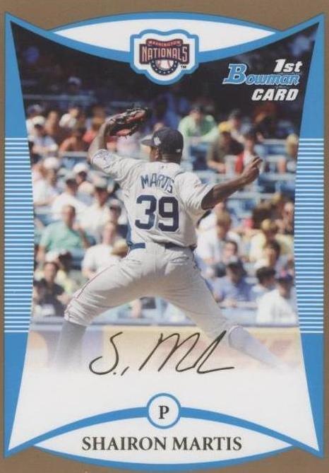 2008 Bowman Draft Picks & Prospects - Prospects Shairon Martis #BDPP70 ...