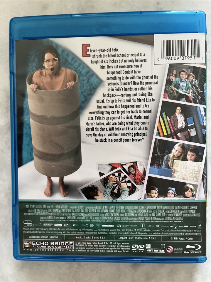 Help, I Shrunk My Teacher (Blu-ray/DVD, 2019) Anja King, English Dub ...