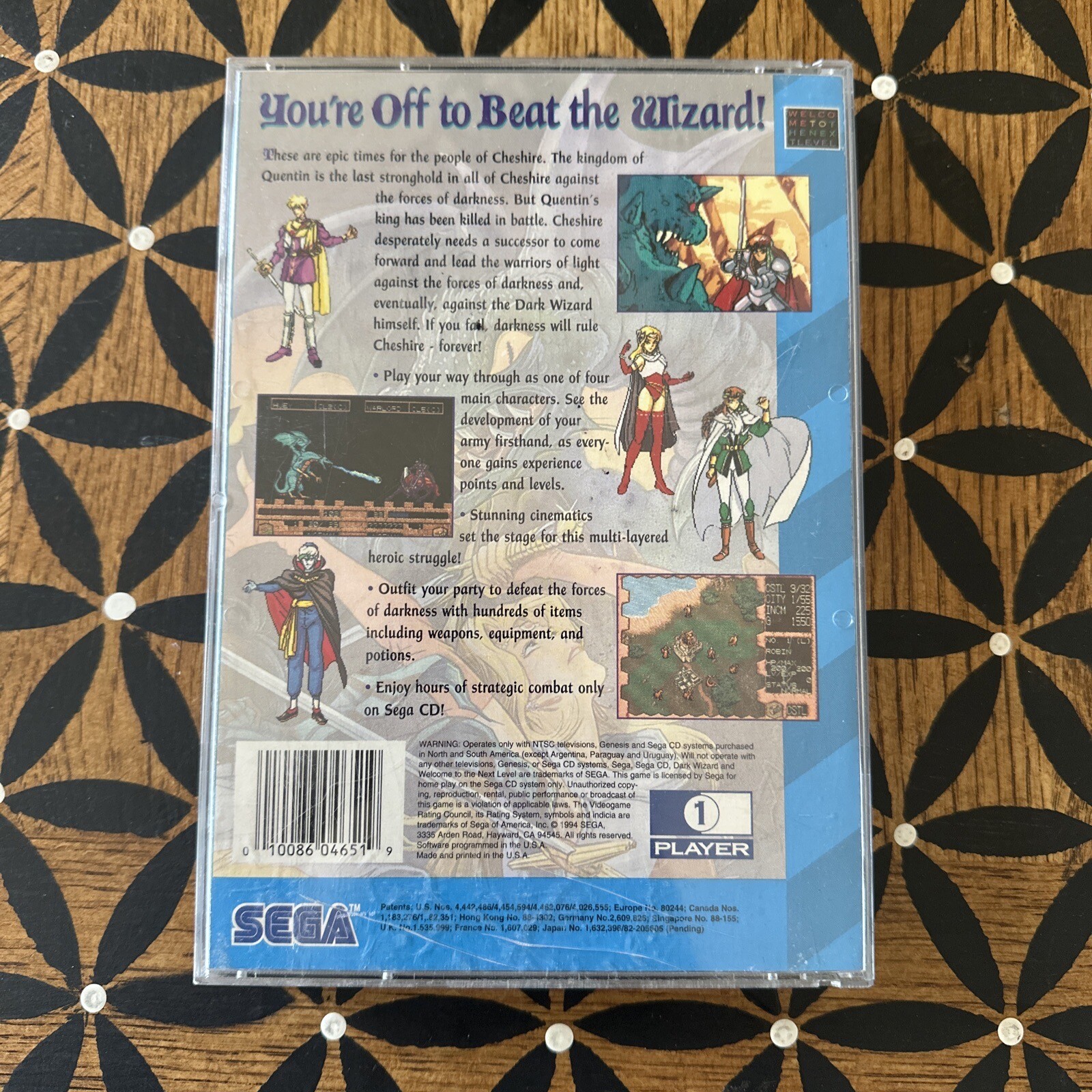 Dark+Wizard+%28Sega+CD%2C+1994%29 for sale online | eBay
