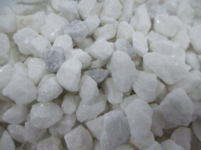 White Marble Stones / Pebbles 4 Lb. Lot, 1/4" - 3/4" Pieces Vase Filler ...
