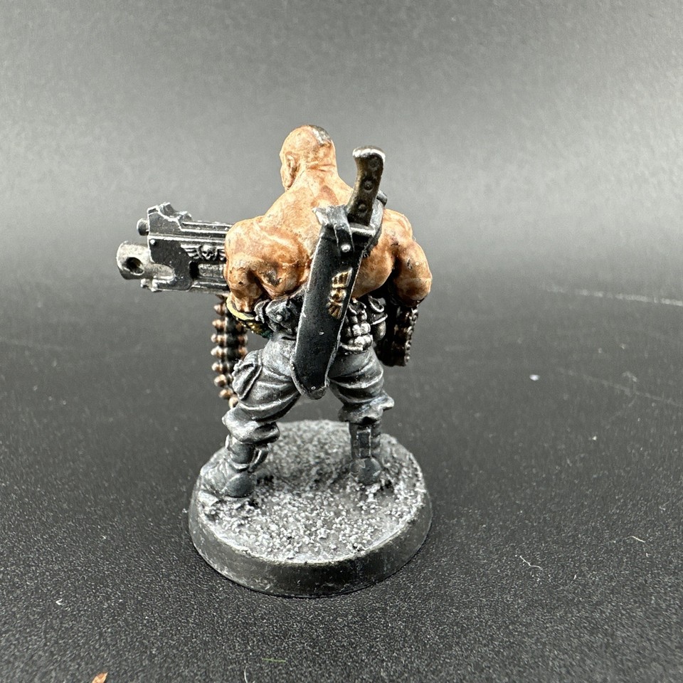 Warhammer 40K: Astra Militarum- Sergeant Harker (Metal) 25A3264 | eBay