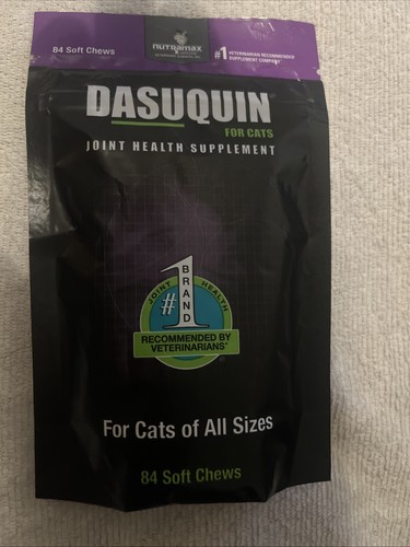NEW Dasuquin for Cats 84-Soft Chew Pack Joint Health Supplement ...