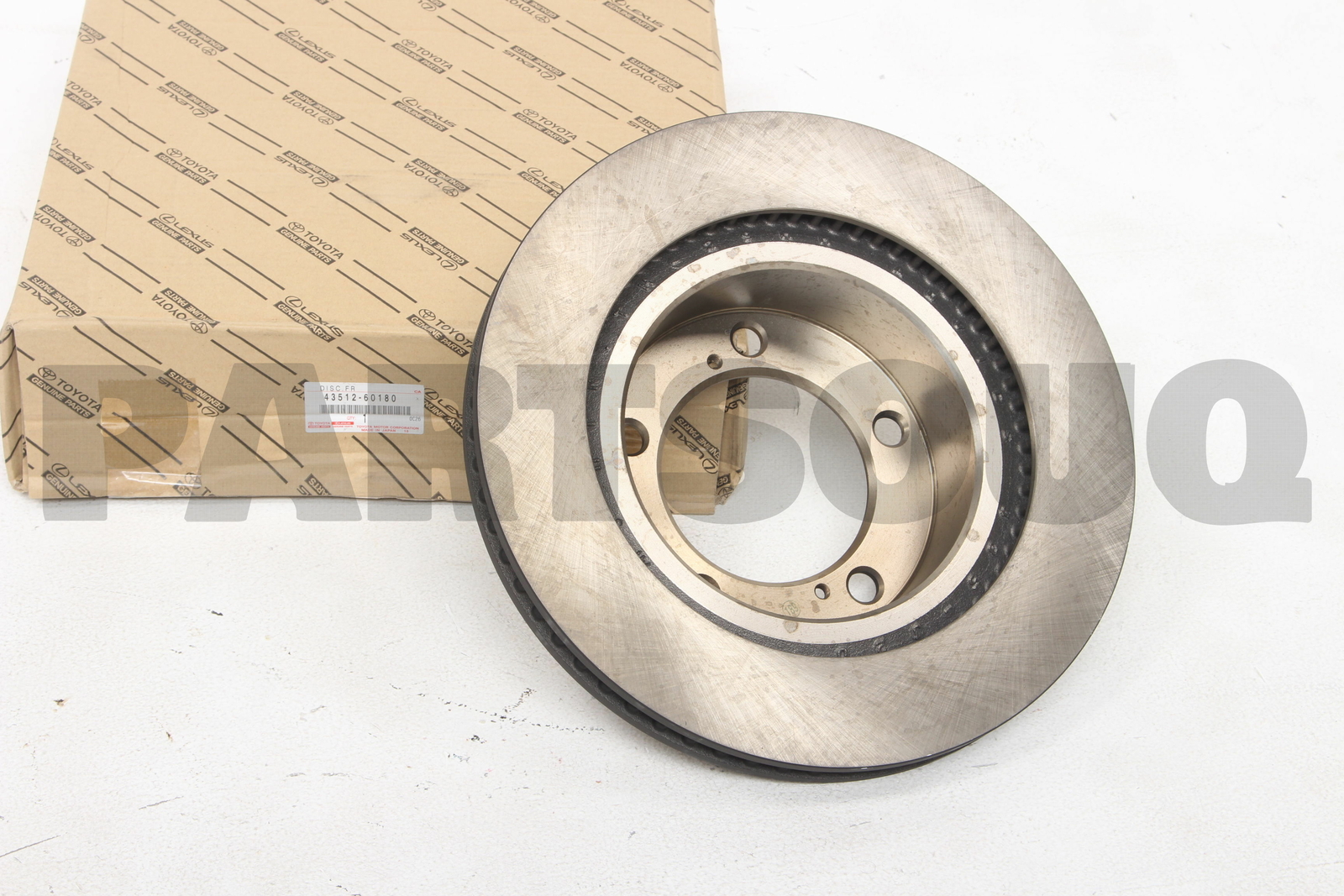 4351260180 Genuine Toyota DISC, FRONT 43512-60180 | eBay